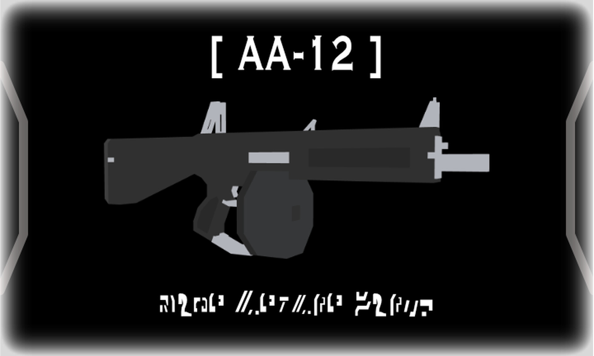 AA-12 Quality Armory Model Minecraft Texture Pack