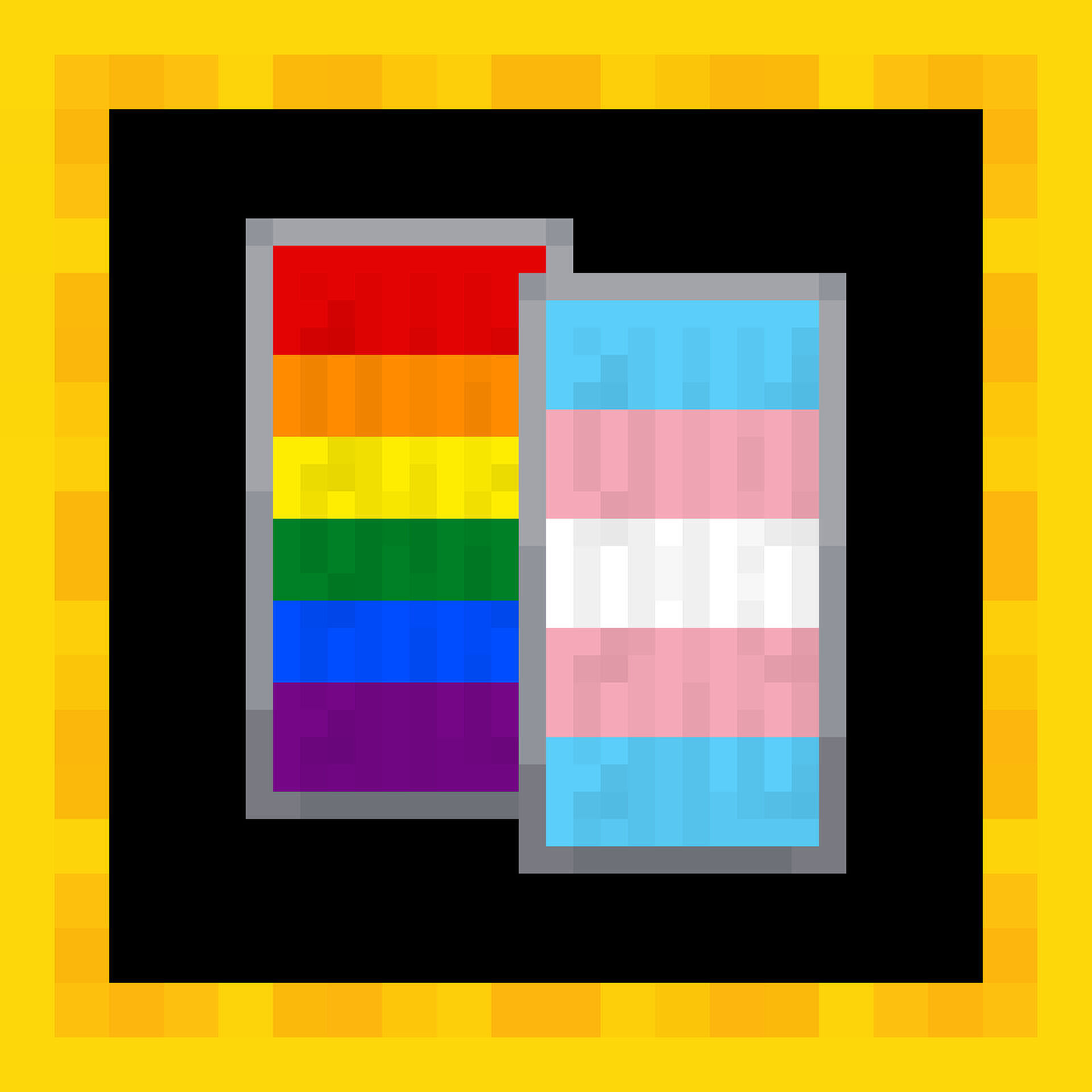 Rainbow Shields Minecraft Texture Pack
