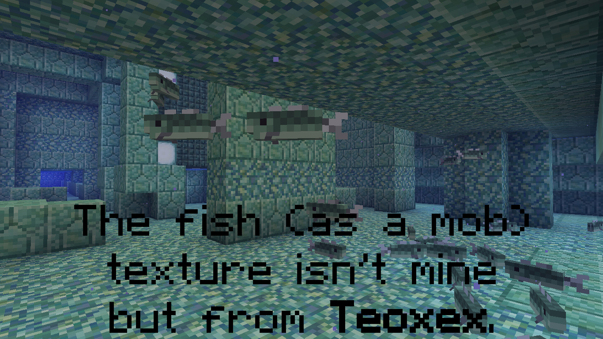 Cod to Fish Programmer Art Minecraft Texture Pack