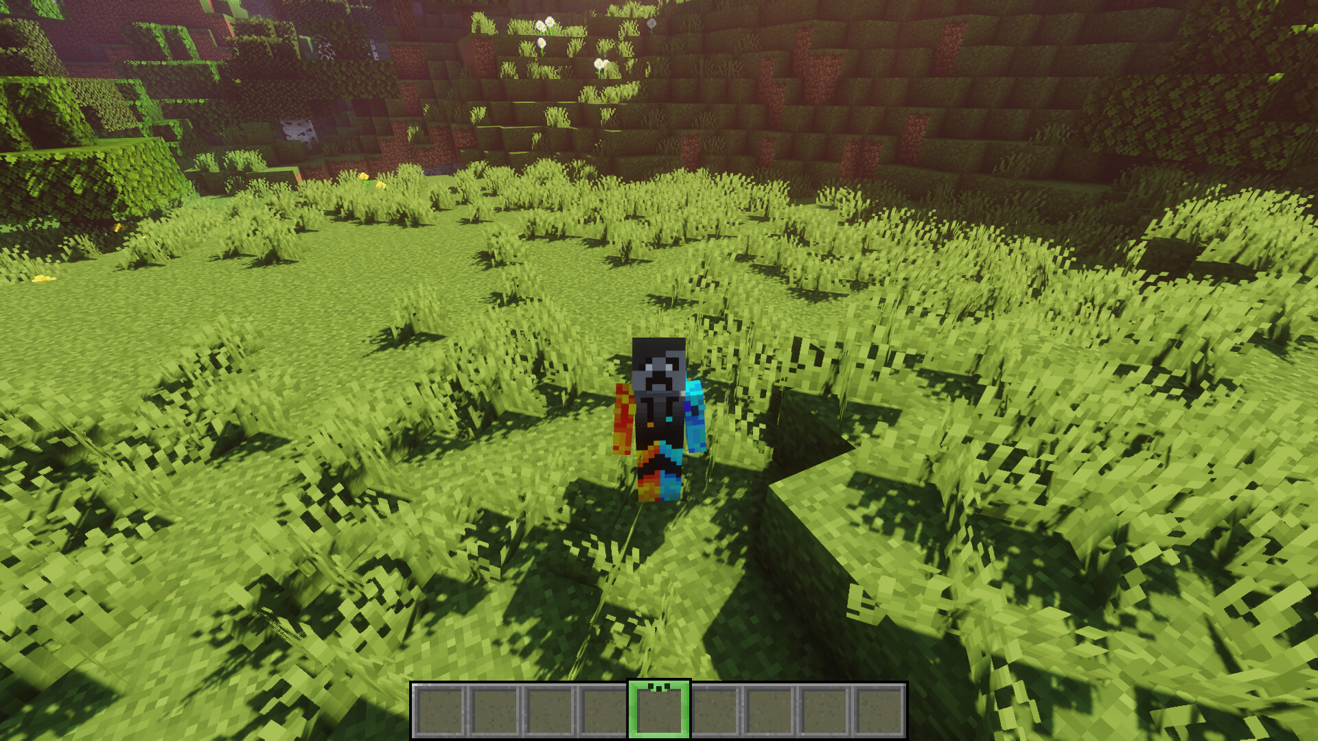 slime hotbar selector Minecraft Texture Pack