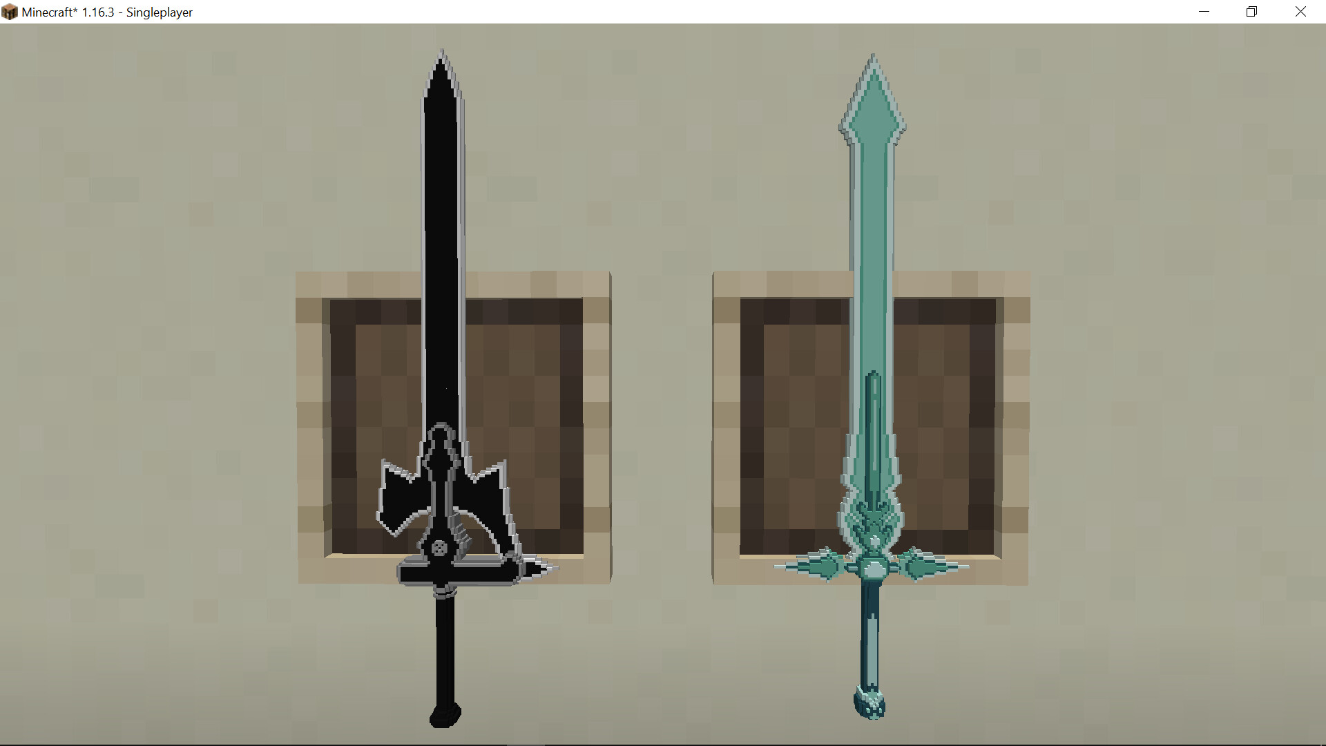 Sword Art Online - Elucidator and Dark Repulser version 2 Minecraft ...