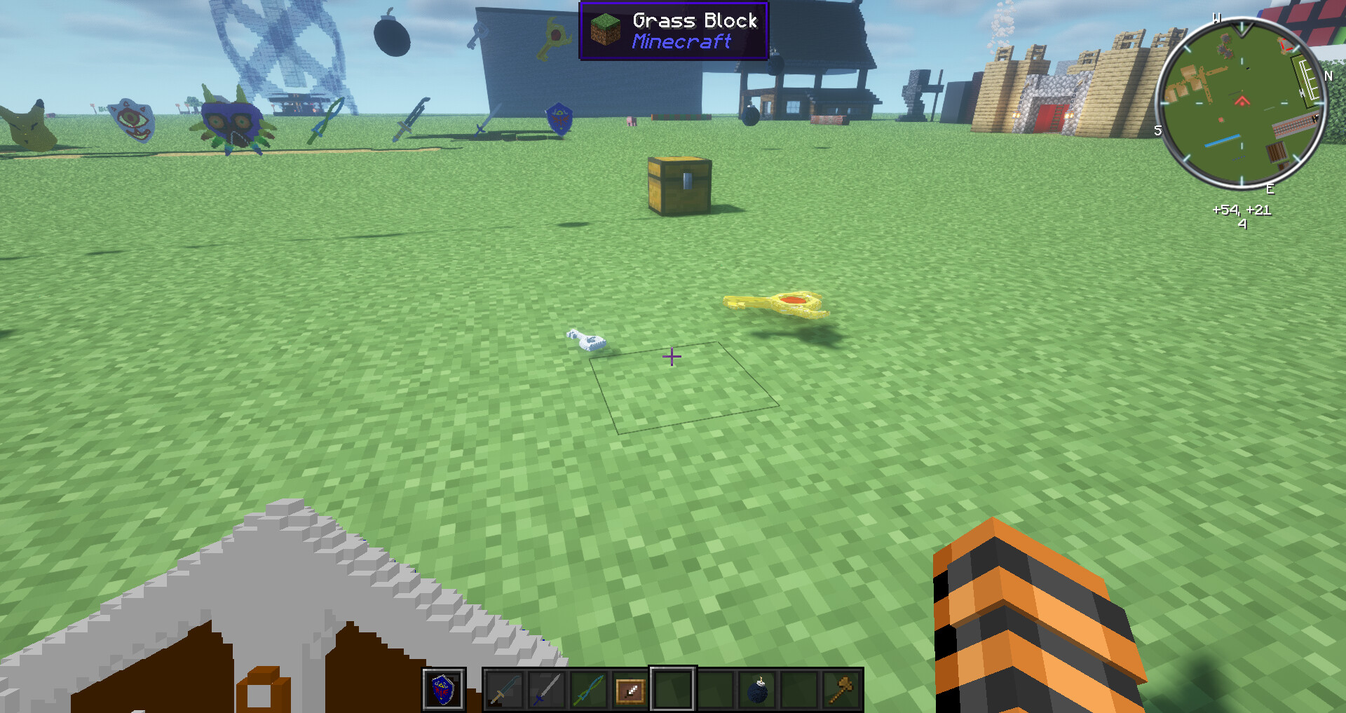 Majoracraft 3D, OoT and MM inspired 3D resourcepack in the modern era ...