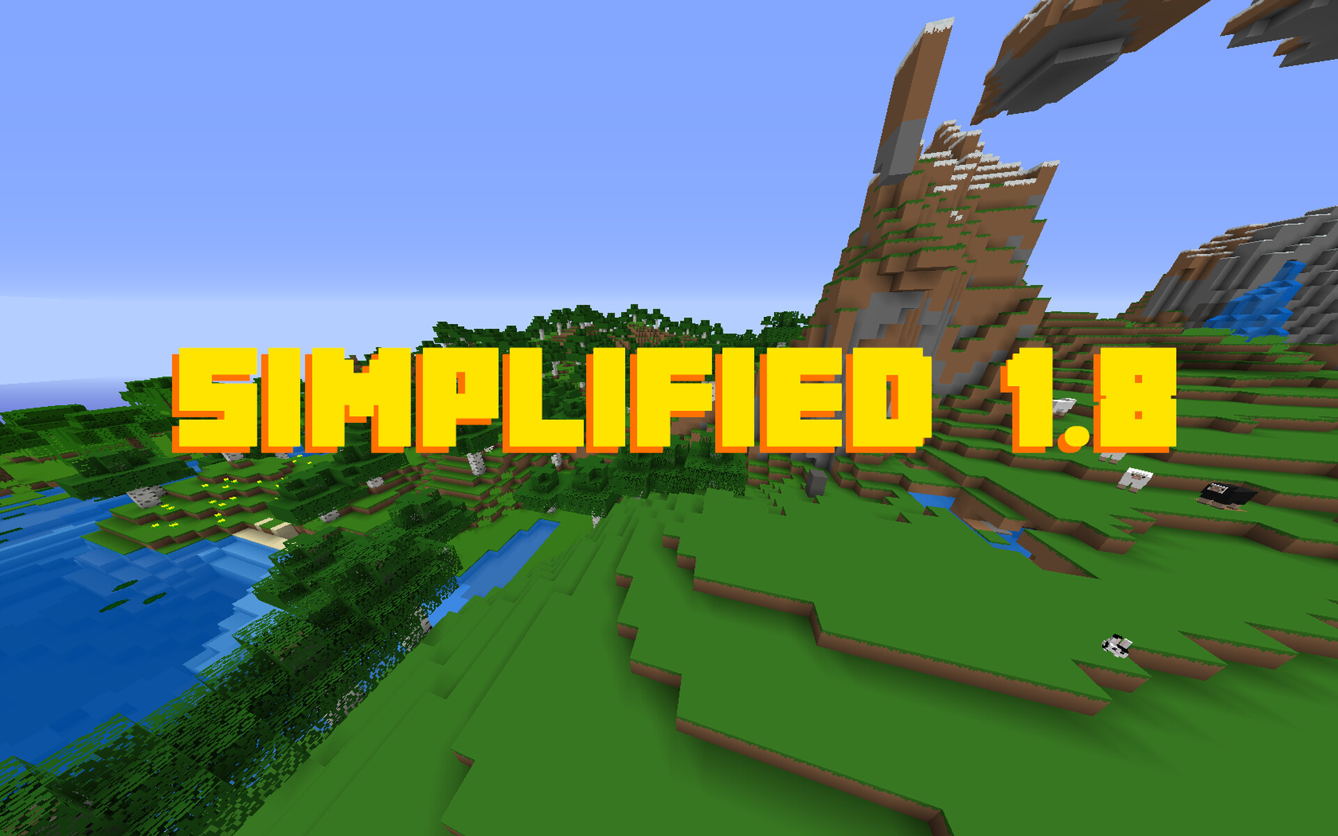 Simplified 1.8 Minecraft Texture Pack