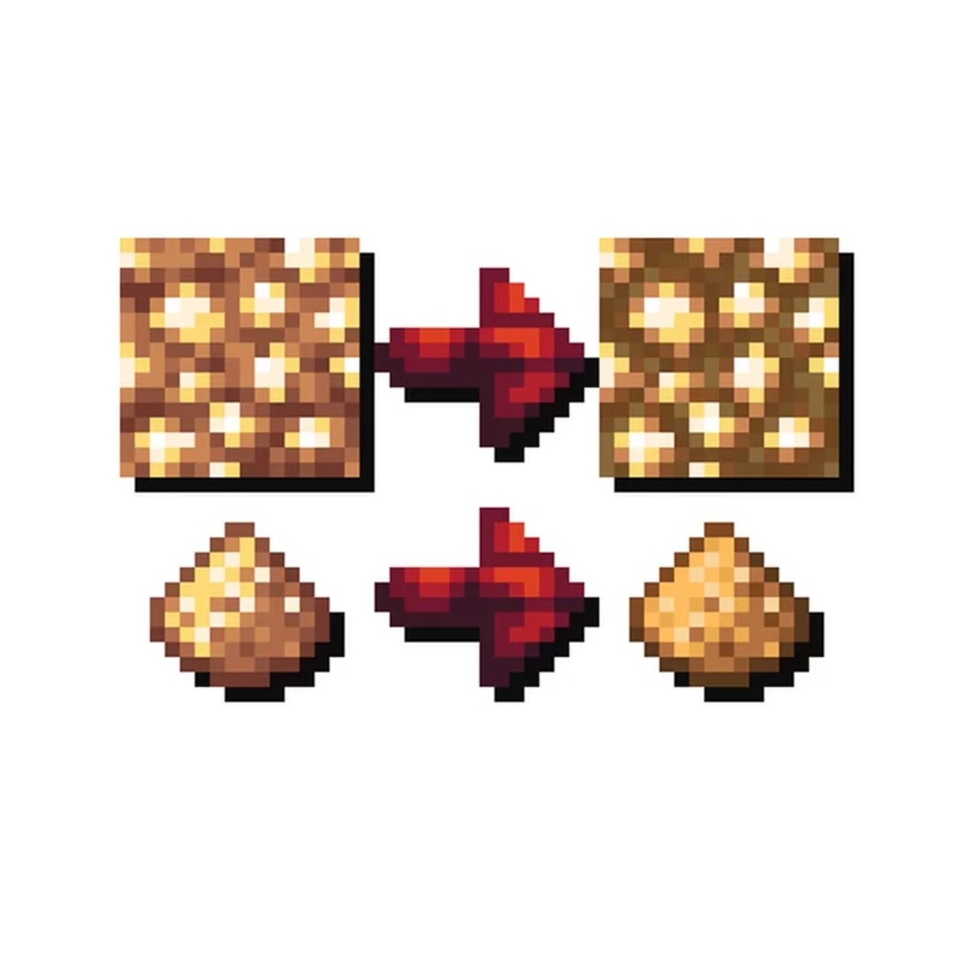 Prettier Glowstone [Bedrock Port] Minecraft Texture Pack