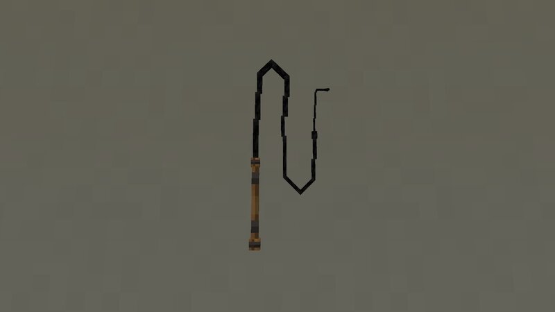 Turning the Leash into a Whip by Cake Minecraft Texture Pack