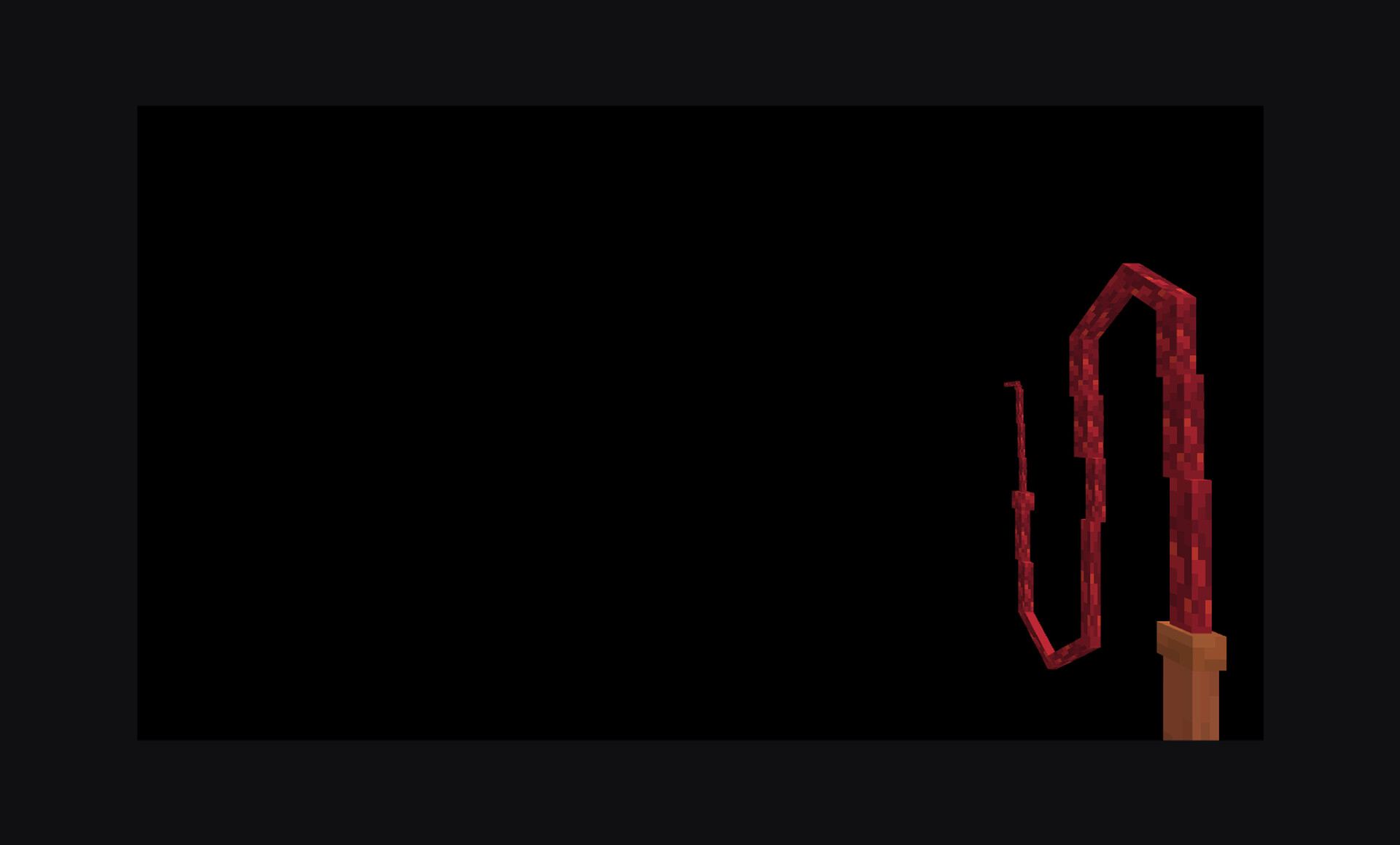 Turning the Leash into a Whip by Cake Minecraft Texture Pack