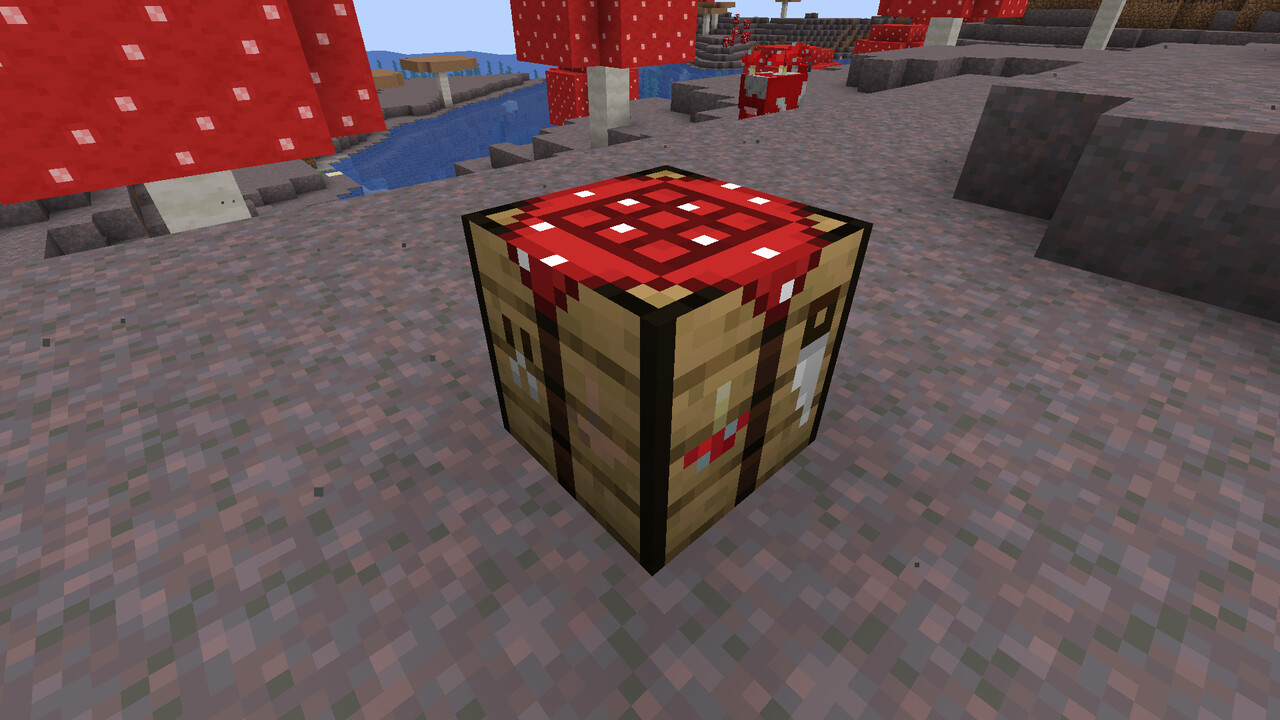 Biome dependant crafting tables Minecraft Texture Pack