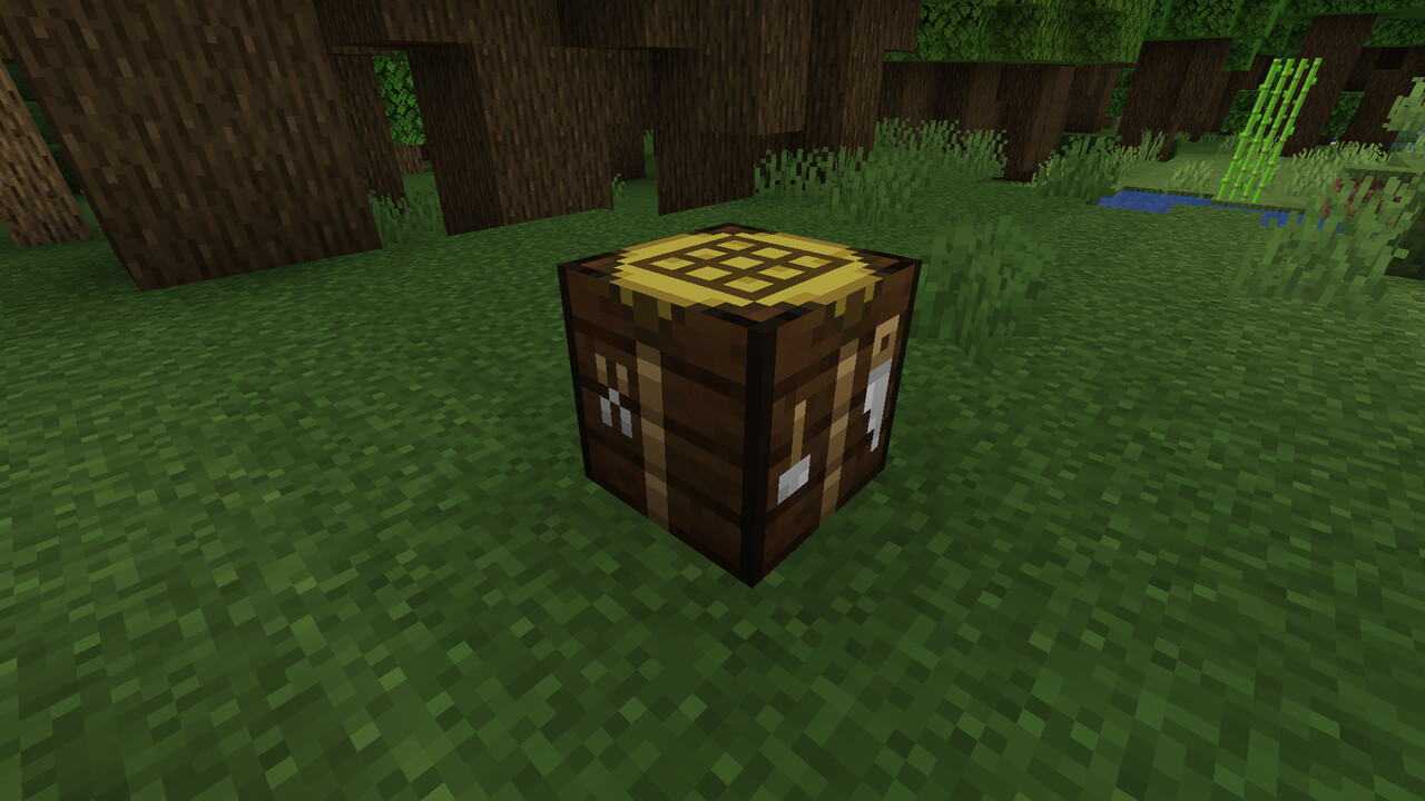 Biome dependant crafting tables Minecraft Texture Pack