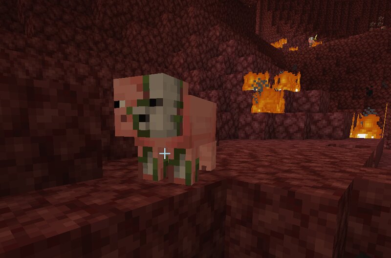 Zombie Pigs (Nether Pigs) Minecraft Texture Pack