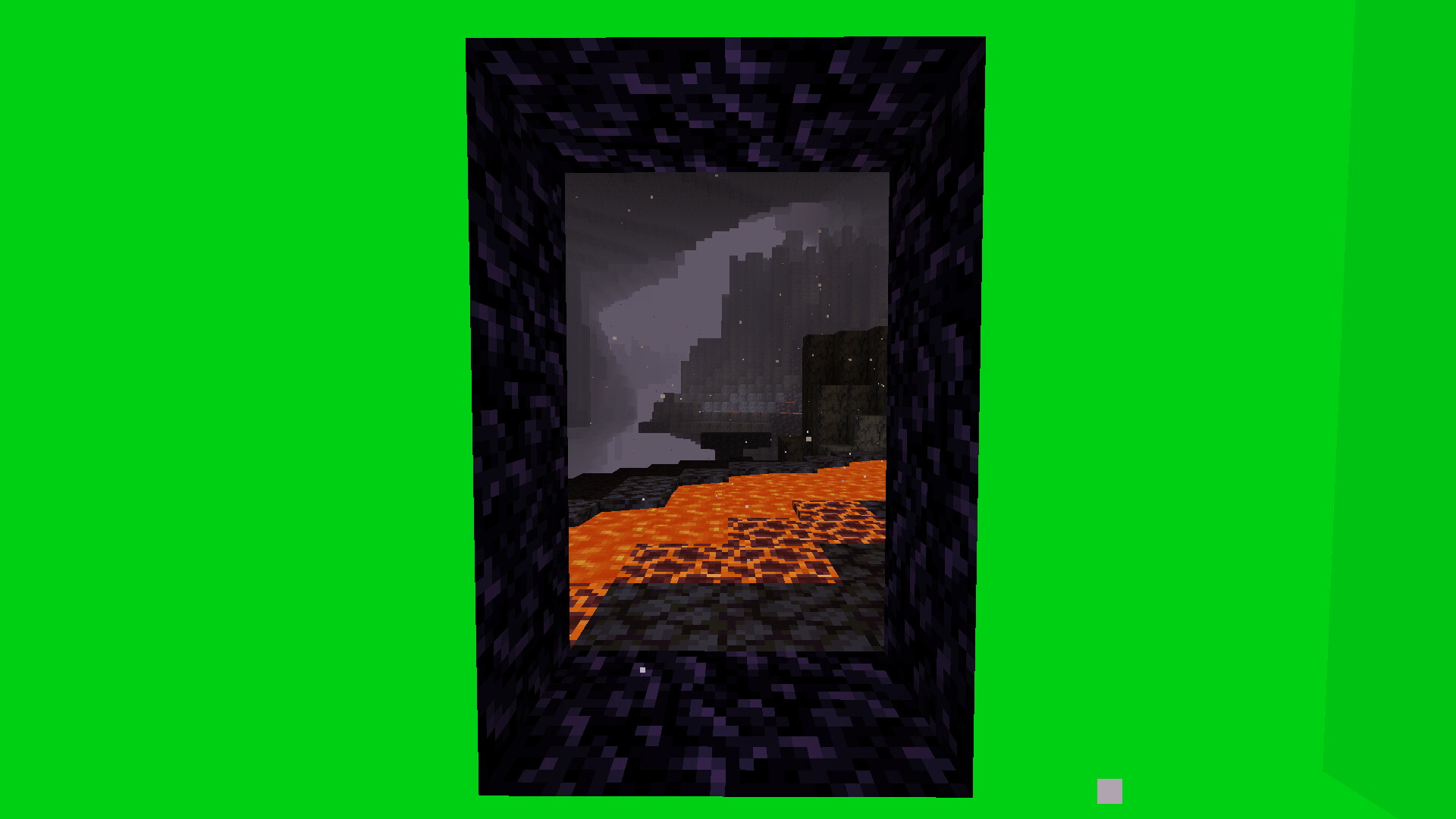 Efficient Chroma Key Minecraft Texture Pack