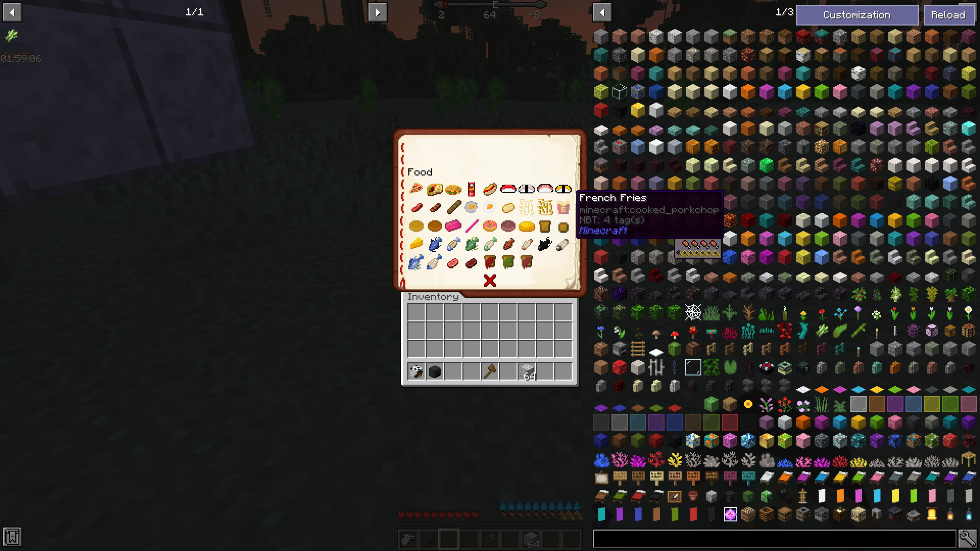 Area51 custom items Resourcepack version 1.0 Minecraft Texture Pack