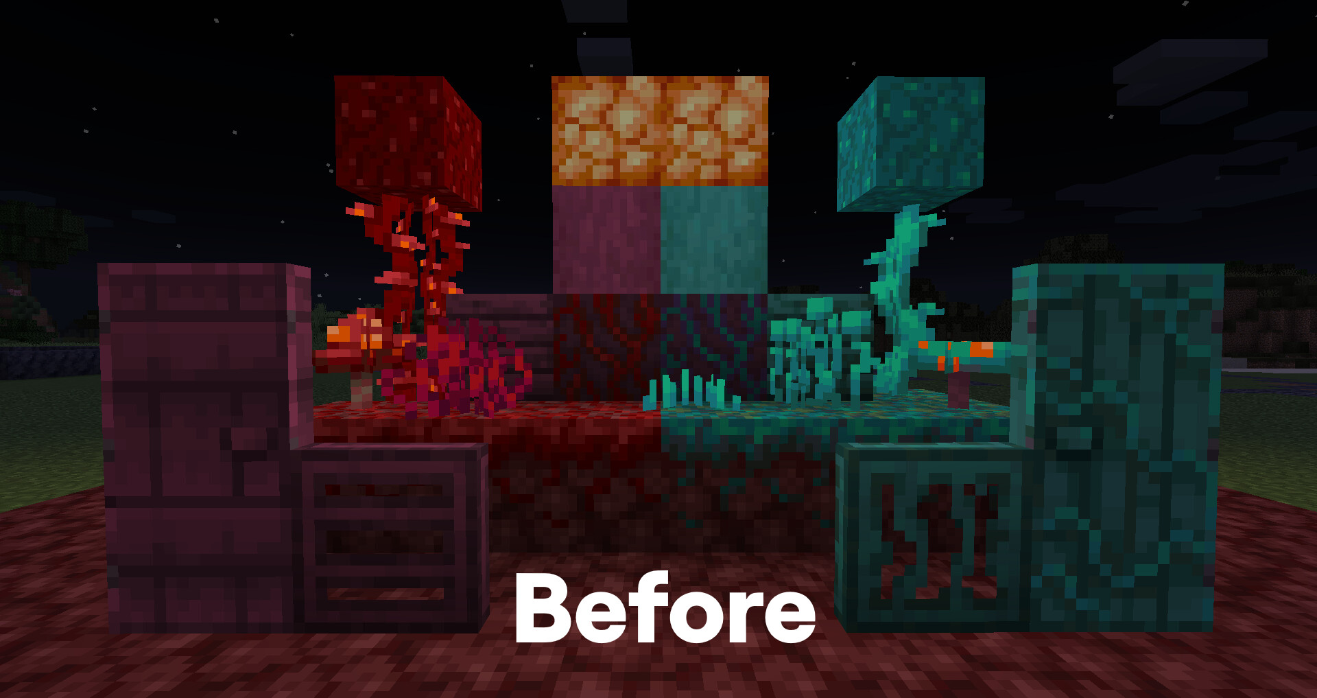 Nether Forest Tweaks Minecraft Texture Pack