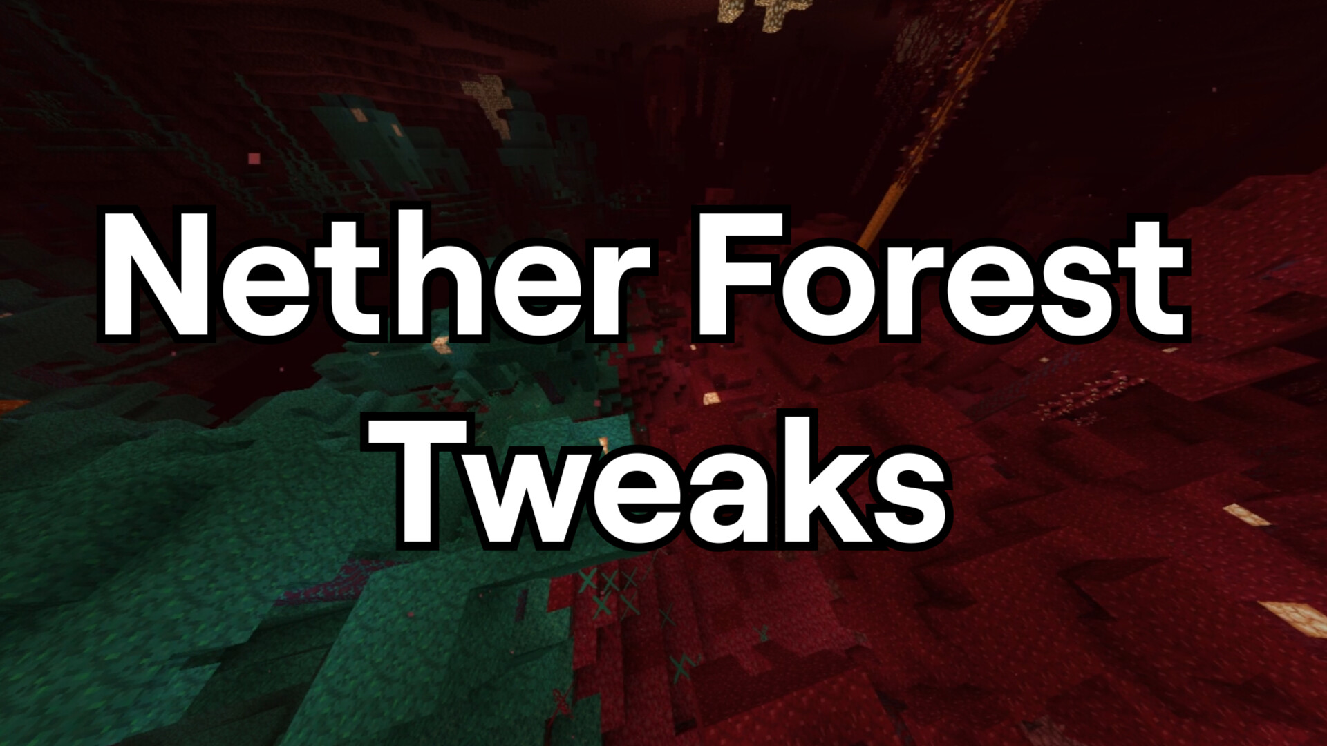 Nether Forest Tweaks Minecraft Texture Pack