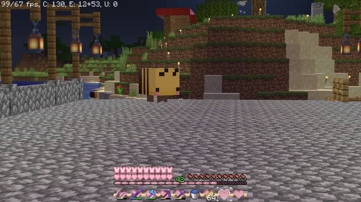 cute n pink Minecraft Texture Pack