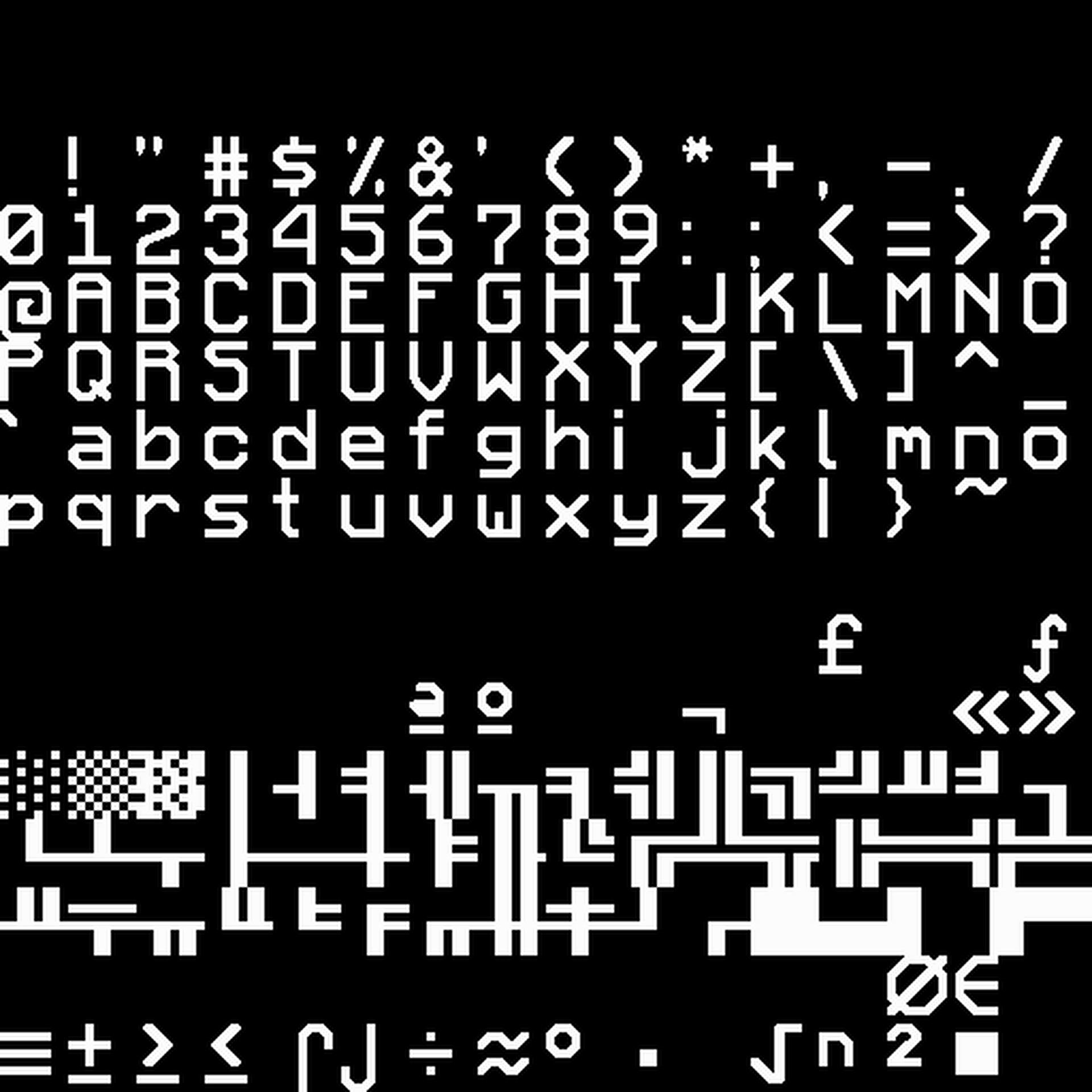 DISCONTINUED - ASCII HD [V1.1] Minecraft Texture Pack