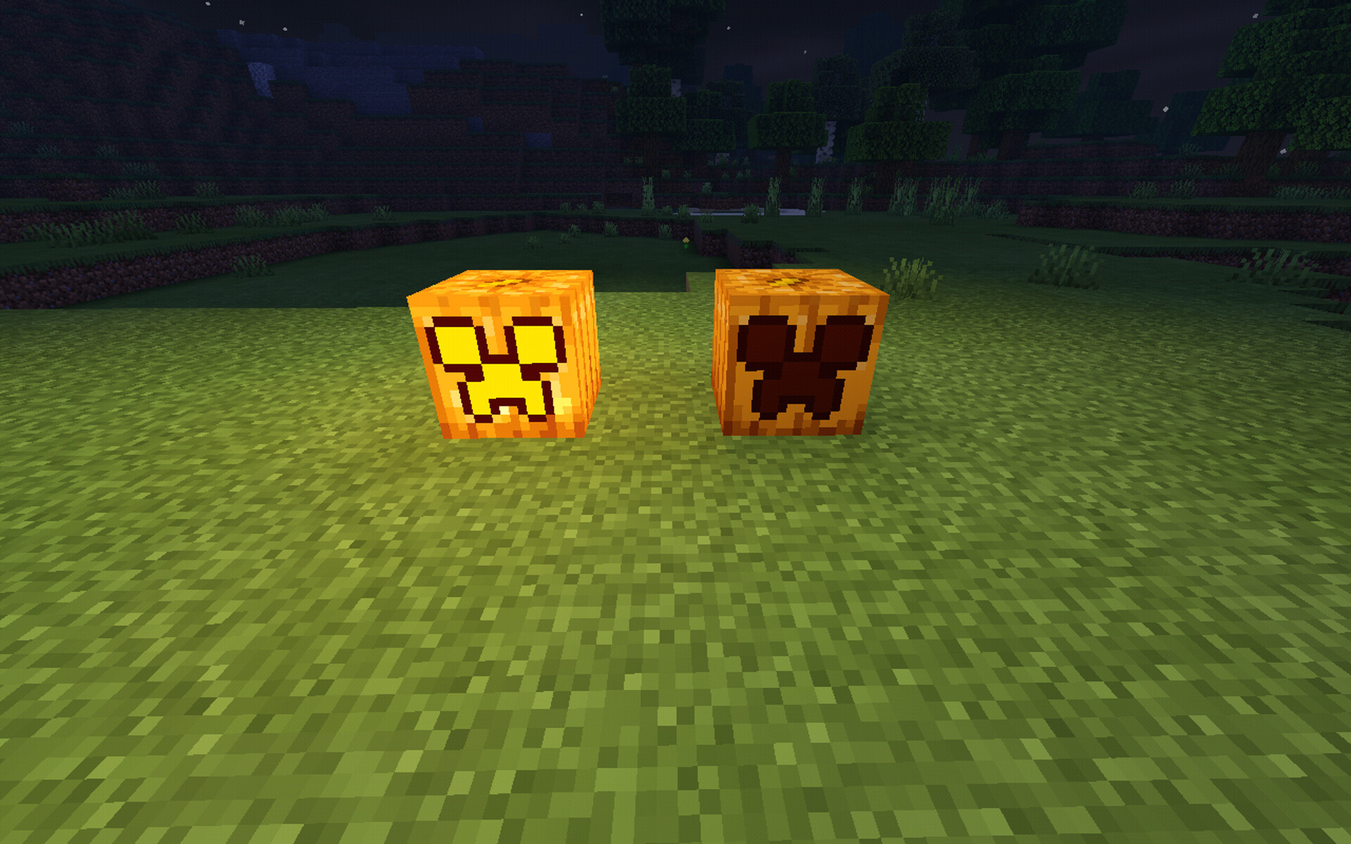Better pumpkins by darkmazeblox. Minecraft Texture Pack