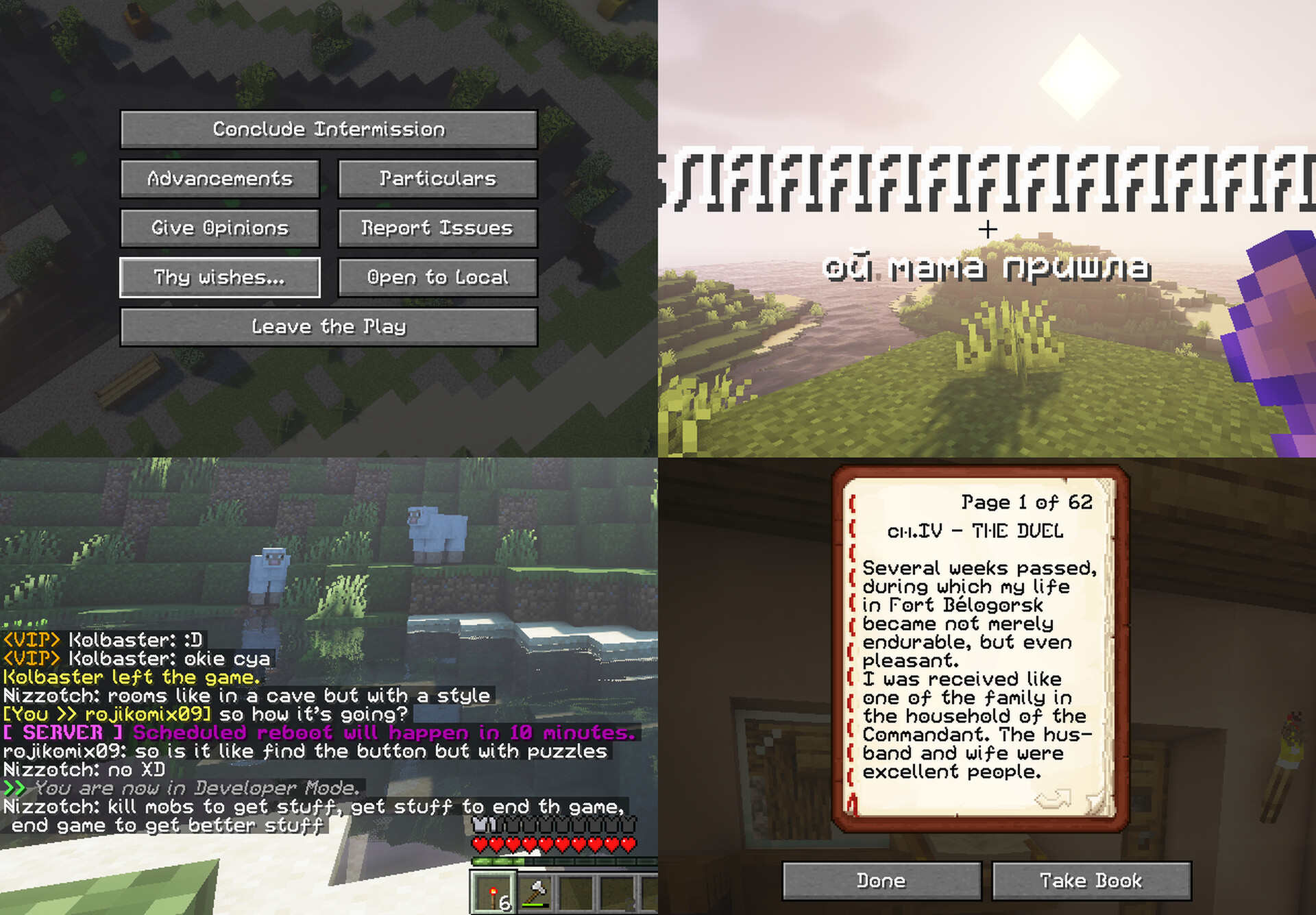 French Fonts ― nice 32px font for Minecraft! Minecraft Texture Pack