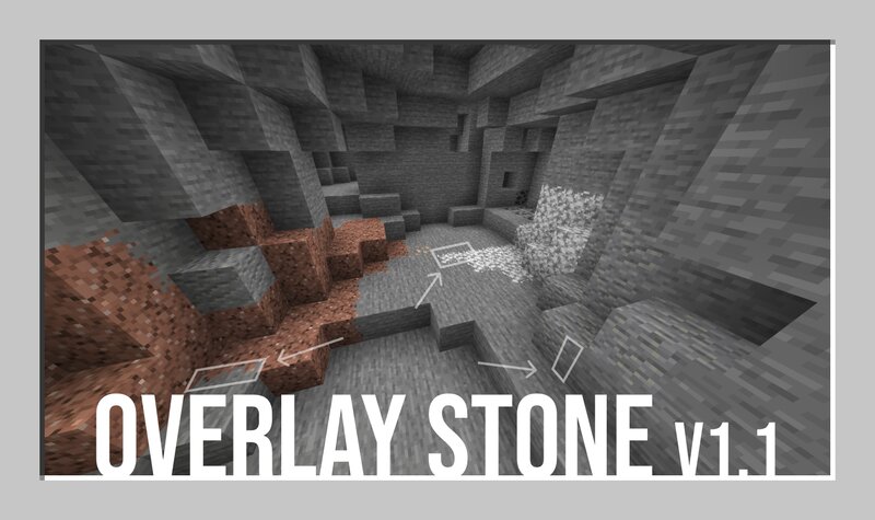 Overlay Stone Minecraft Texture Pack