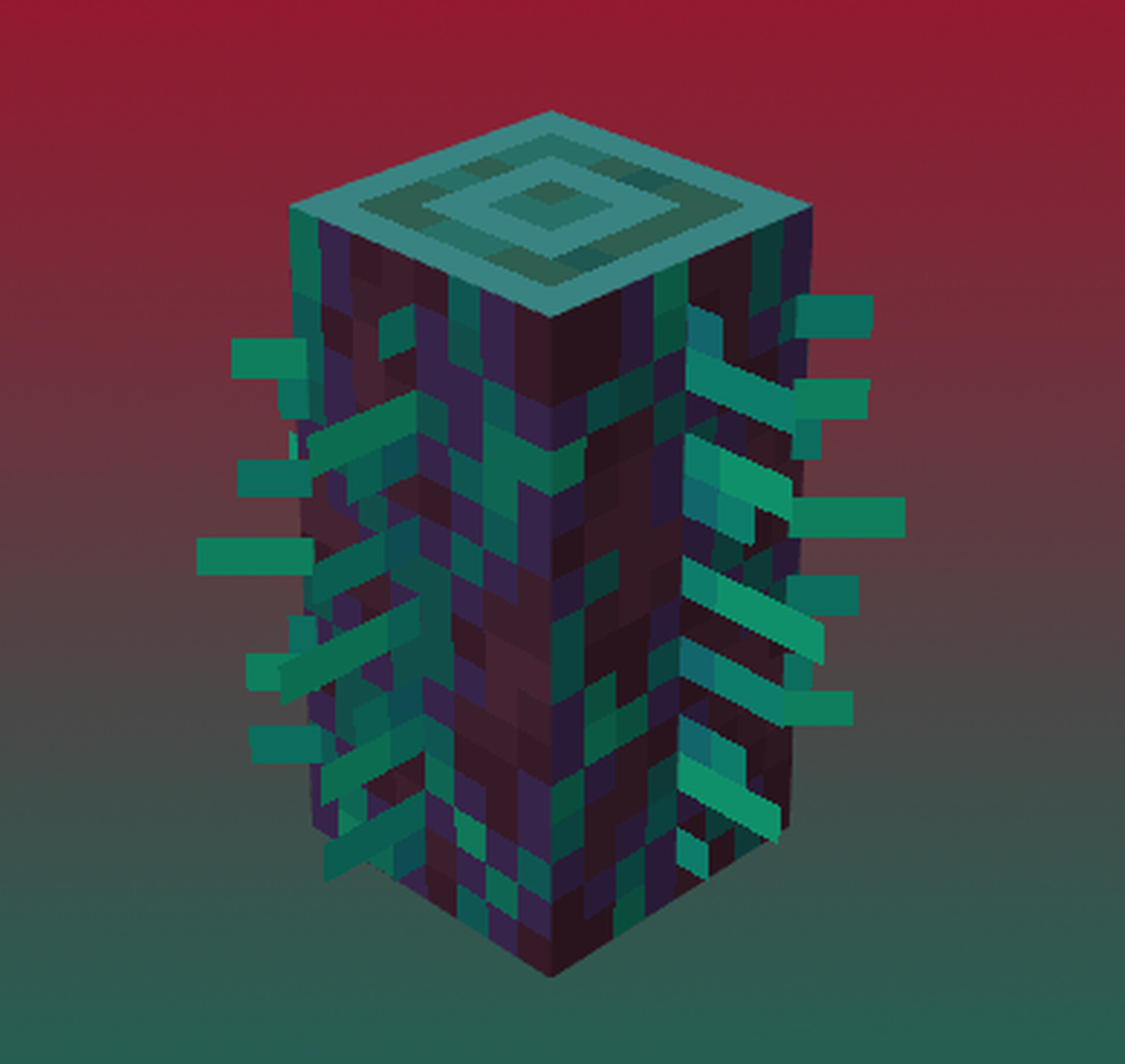 Warped Palm Trees Minecraft Texture Pack