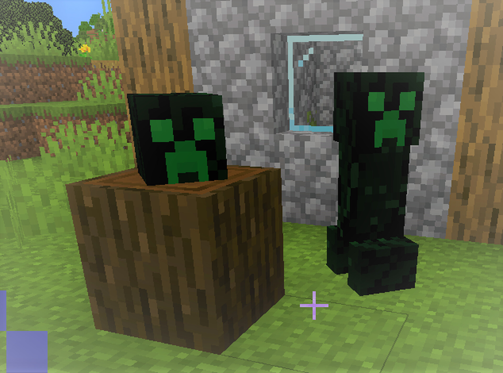 Dark Creeper Minecraft Texture Pack