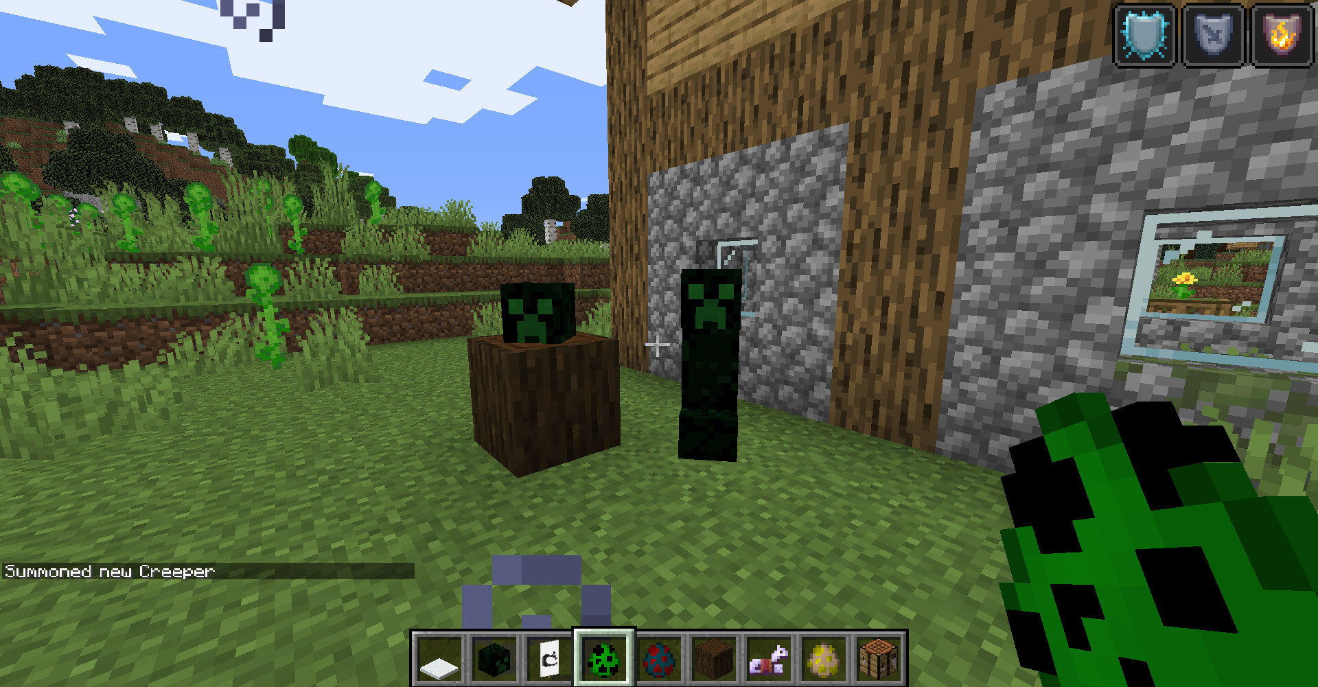 Dark Creeper Minecraft Texture Pack