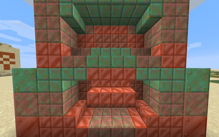 Visible Waxed Copper (1.17+) Minecraft Texture Pack