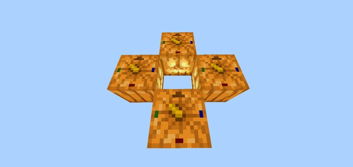 DIrectional Pumpkin (Bedrock Edition) Minecraft Texture Pack