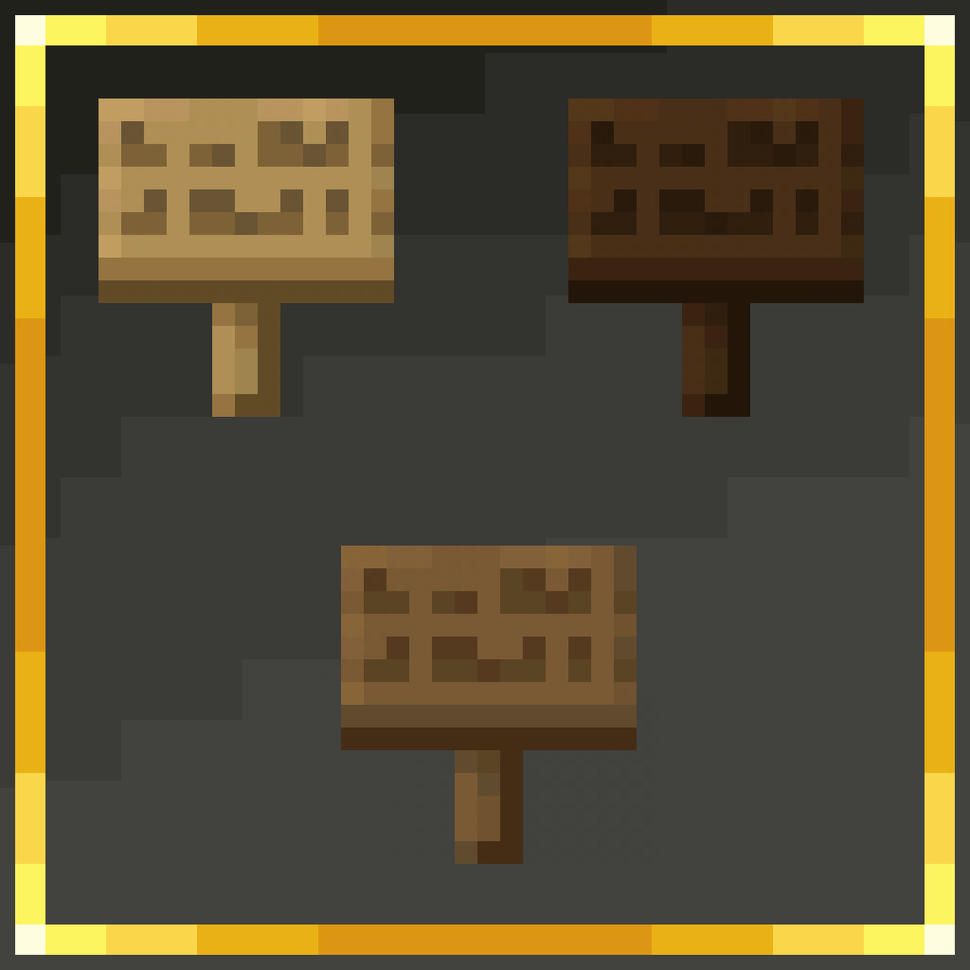 Bedrock Sign Items Minecraft Texture Pack