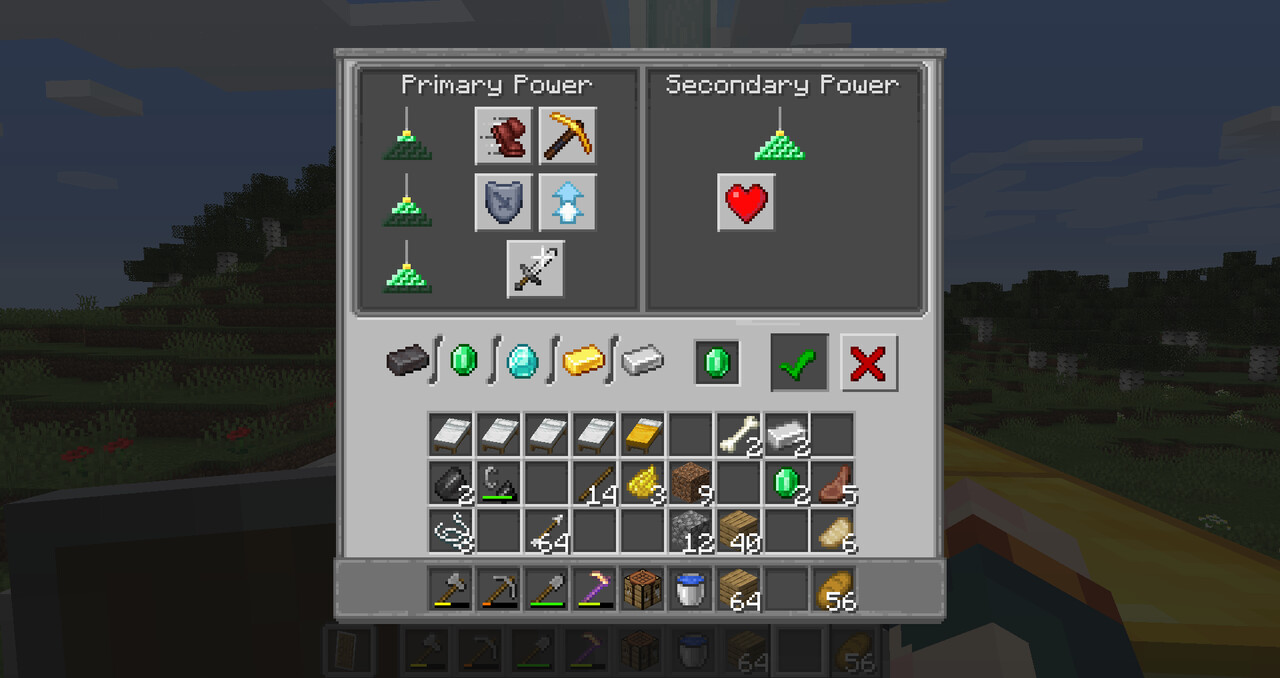 Peak's GUI Minecraft Texture Pack