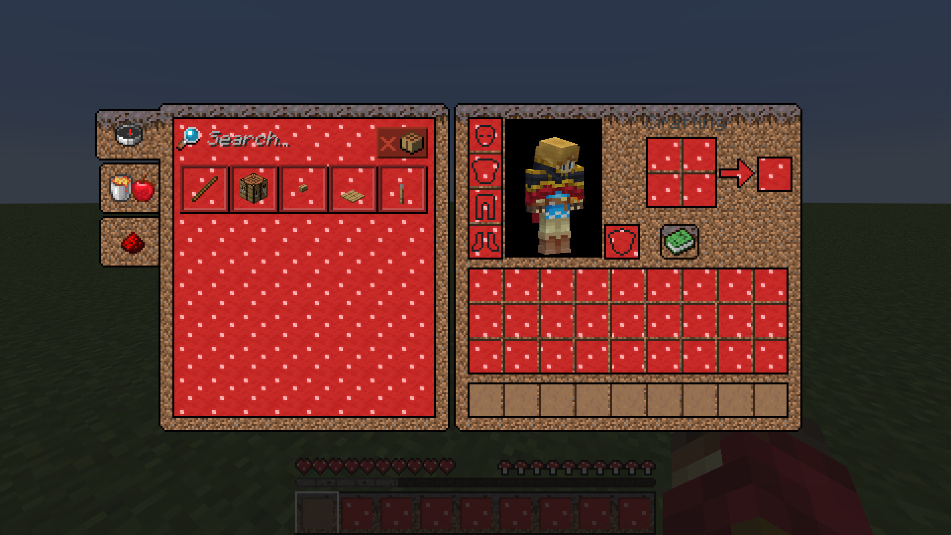 Mushroom gui | texture pack Minecraft Texture Pack
