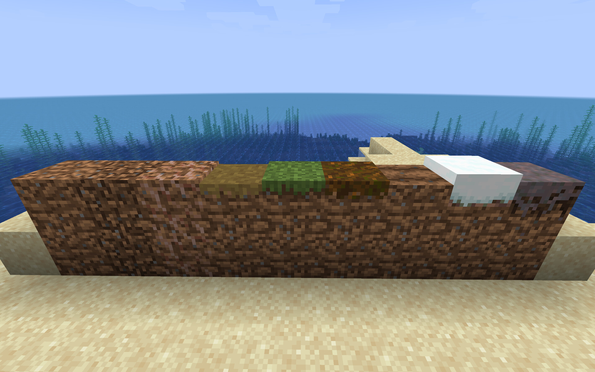 Grass Block Trimmed Minecraft Texture Pack