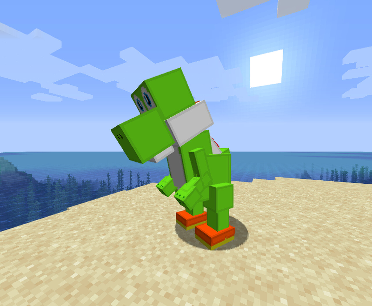 Super Mario Characters Minecraft Texture Pack