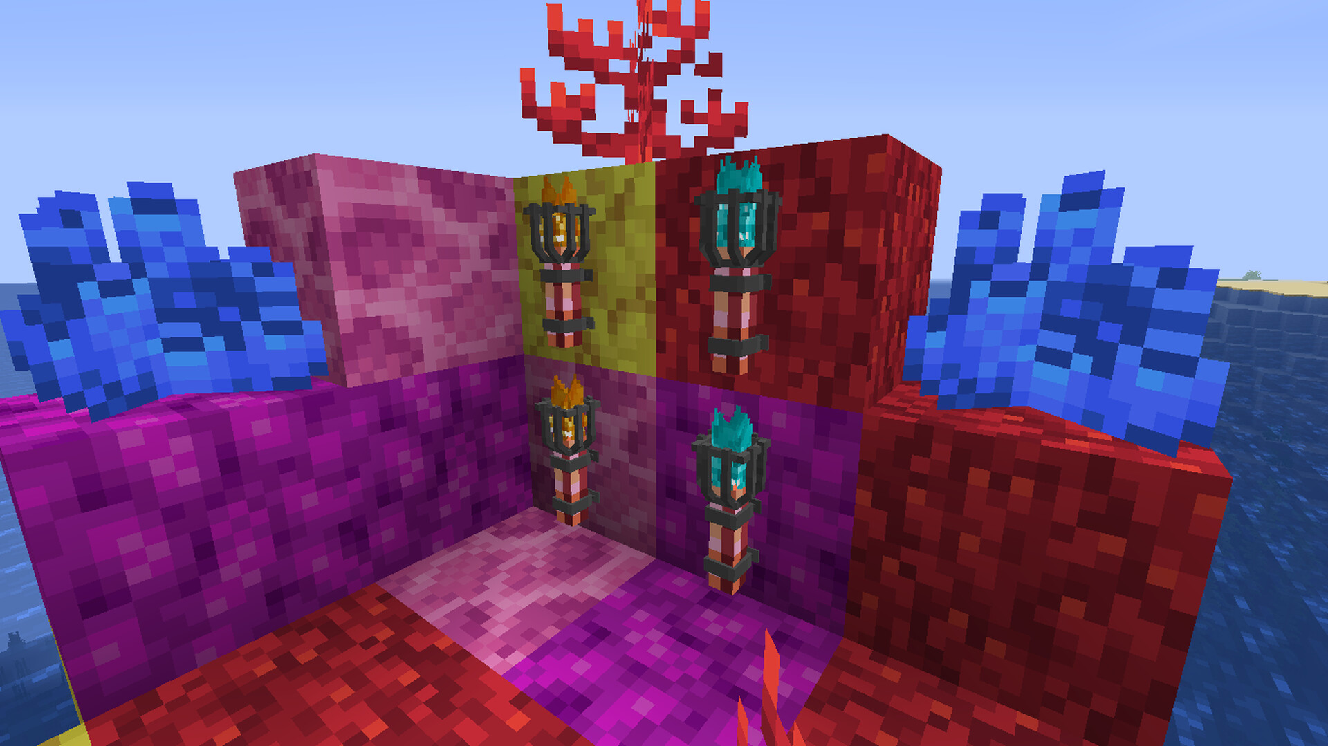 Realistic Torch Biome Minecraft Texture Pack