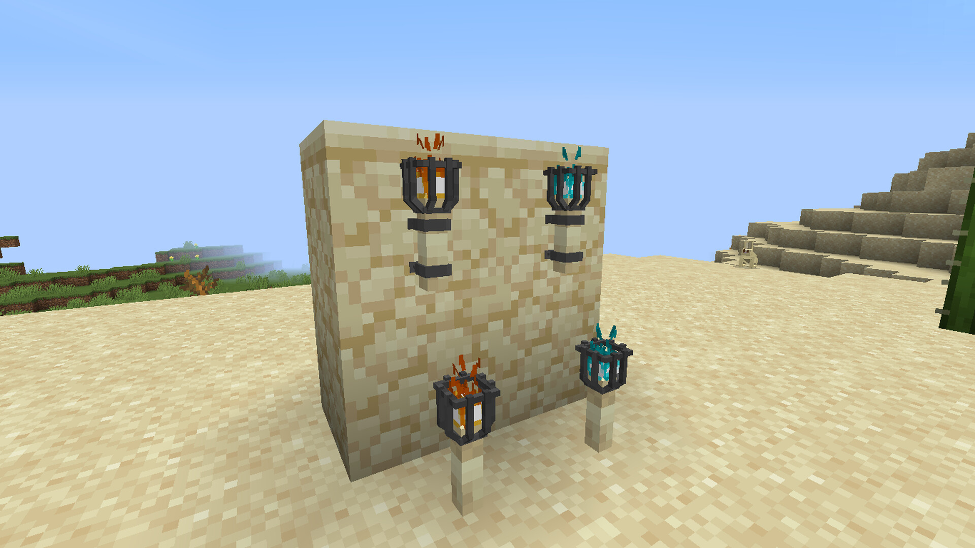 Realistic Torch Biome Minecraft Texture Pack