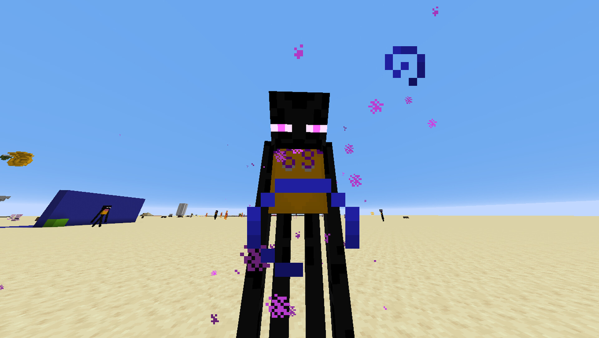 Enderman NBA Minecraft Texture Pack