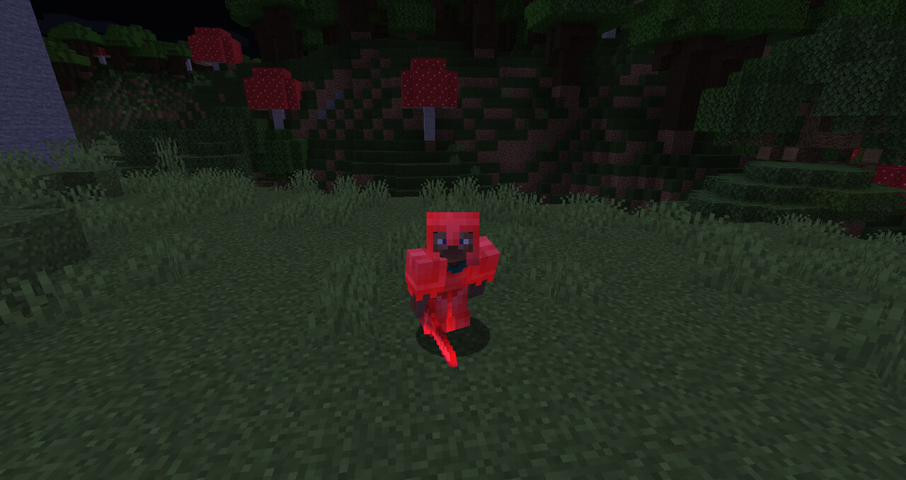 Red Glint Minecraft Texture Pack