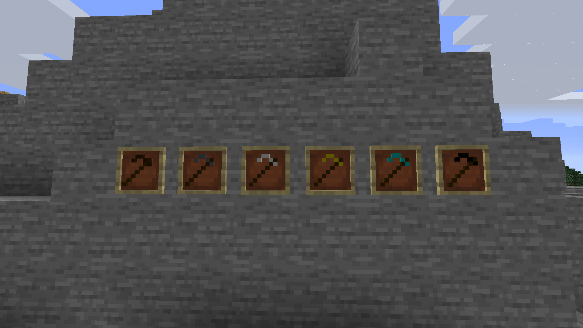 8 Bit Tools Minecraft Texture Pack