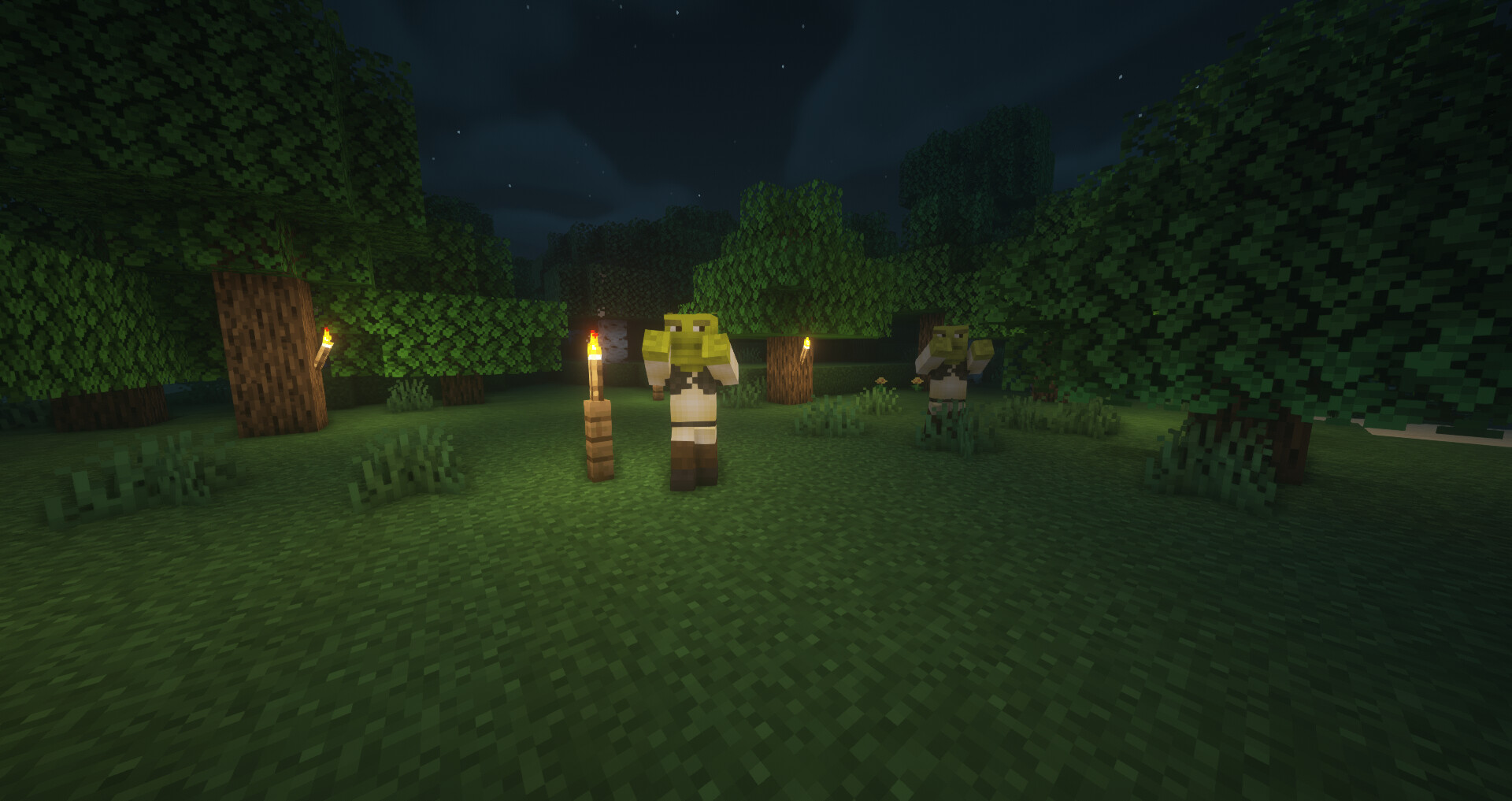 Shrek zombies Minecraft Texture Pack