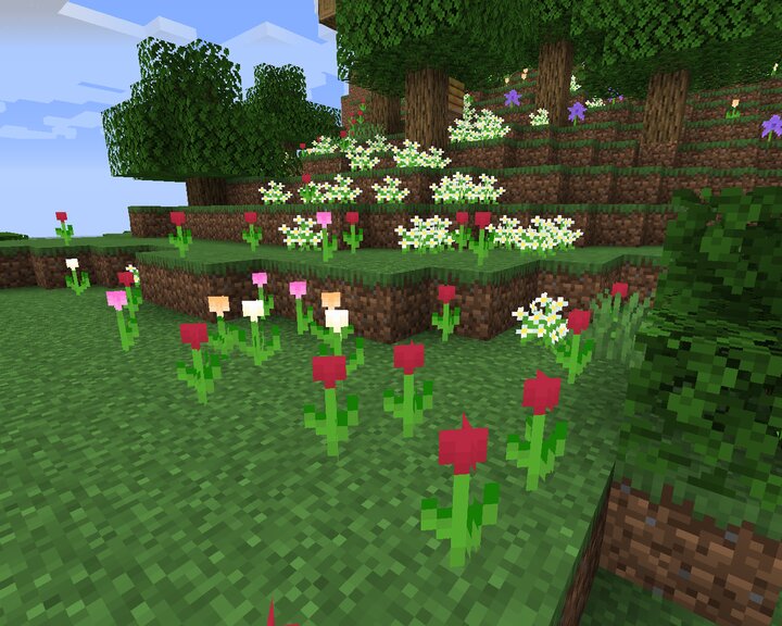 Pretty Flowers Minecraft Texture Pack