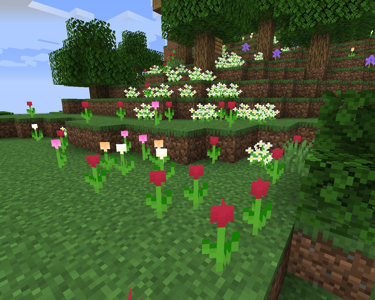 Pretty Flowers Minecraft Texture Pack