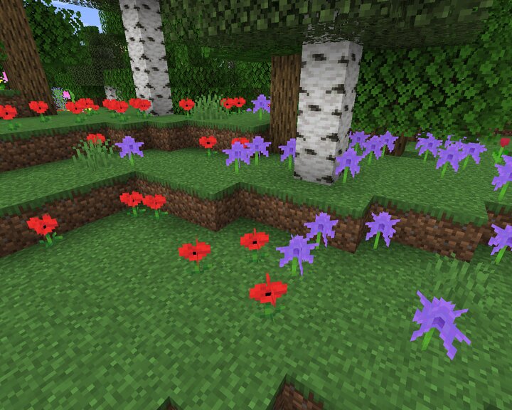 Pretty Flowers Minecraft Texture Pack