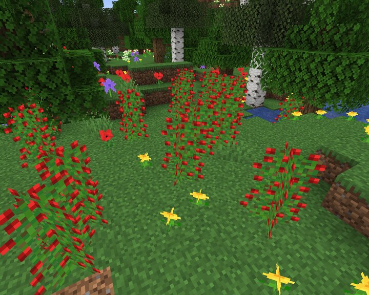 Pretty Flowers Minecraft Texture Pack