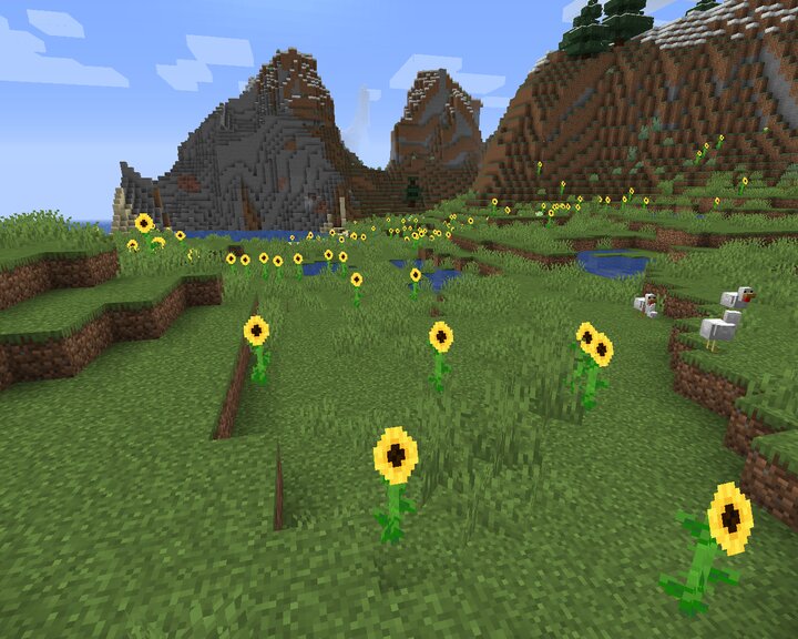 Pretty Flowers Minecraft Texture Pack