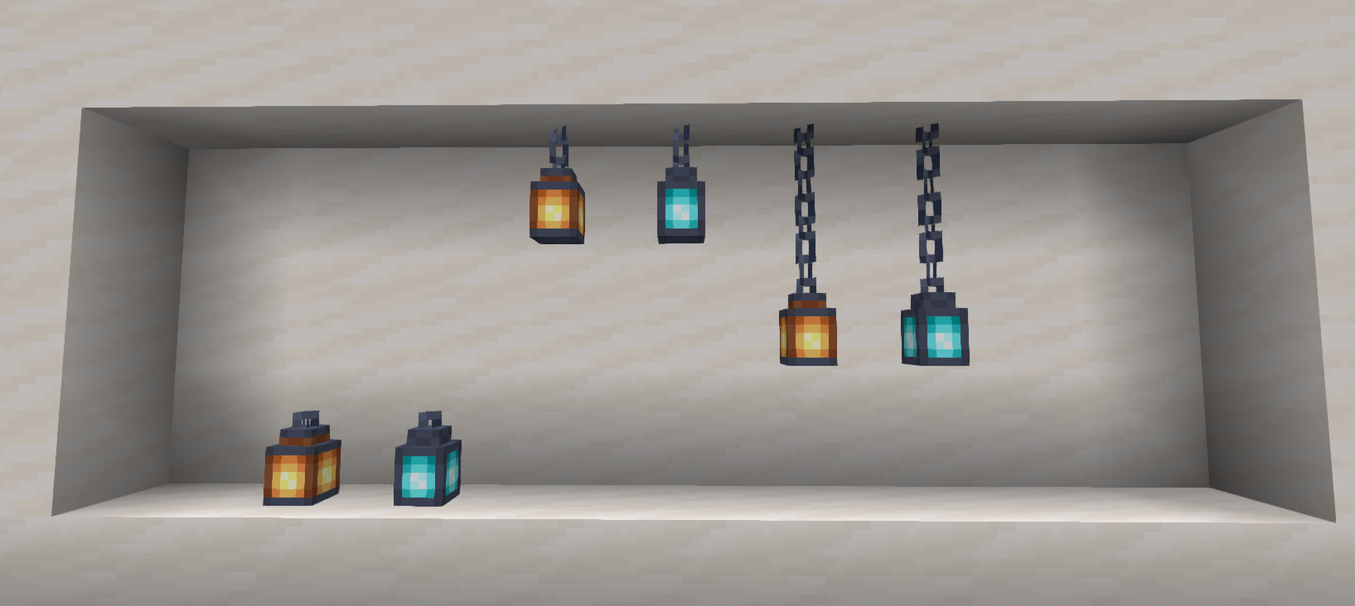 (Subtle) End Lanterns Minecraft Texture Pack