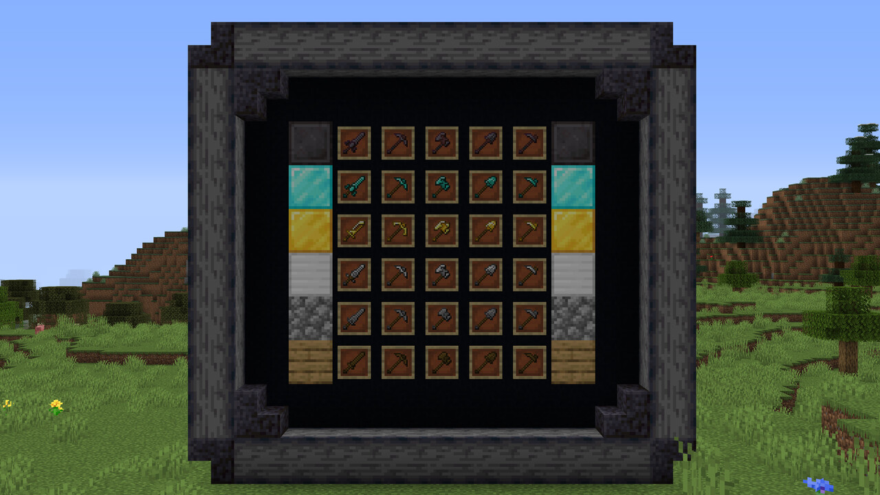 Aether Tools Minecraft Texture Pack