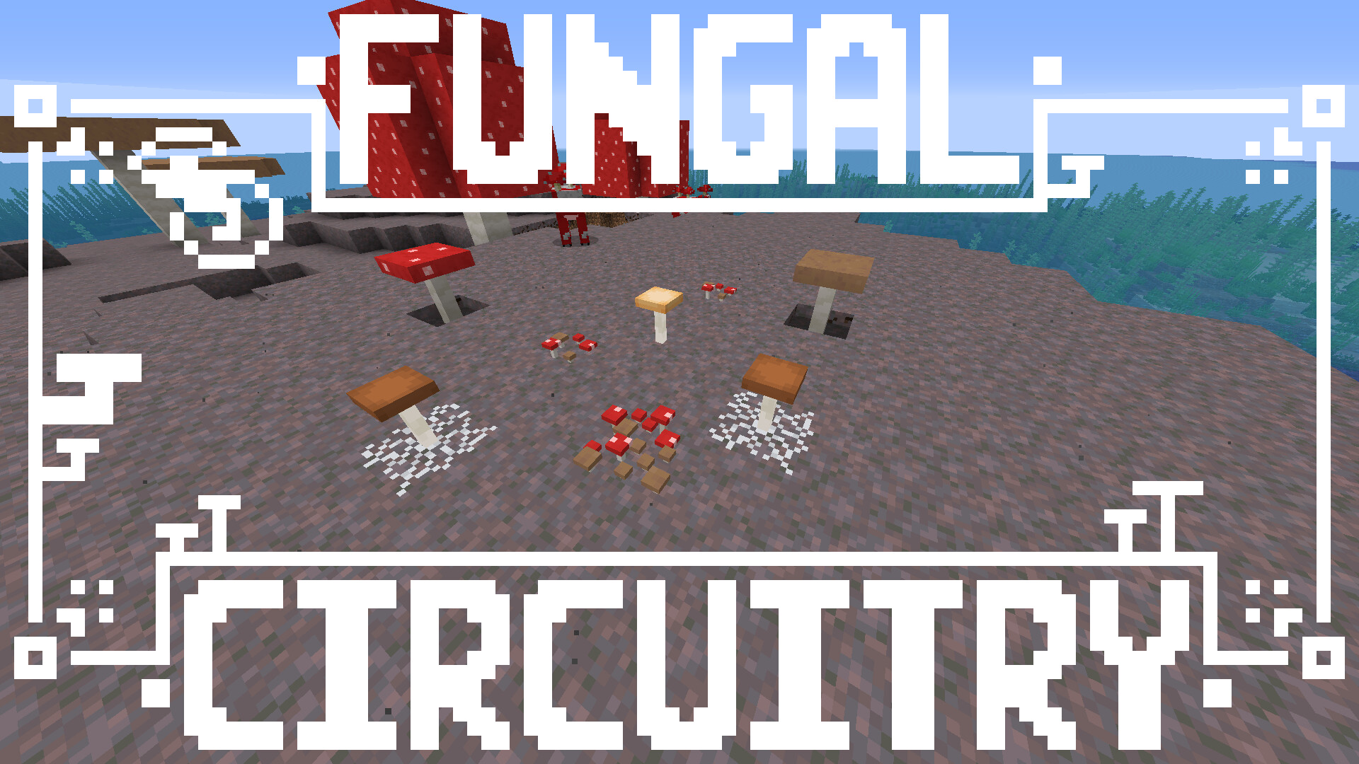 Fungal Circuitry Minecraft Texture Pack