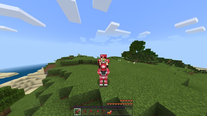 Diamond To Ruby Minecraft Texture Pack
