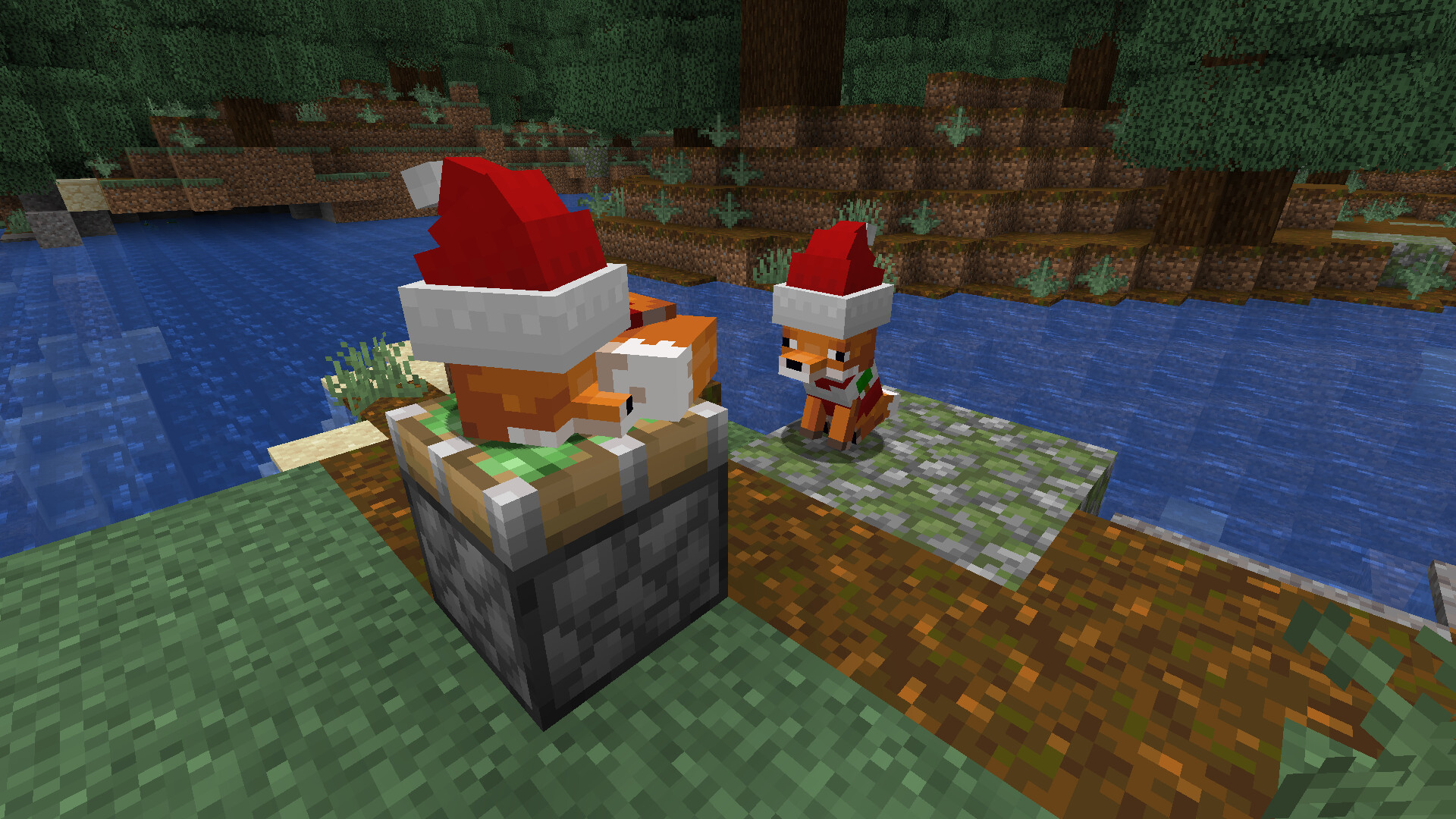 Nocha's Foxes - Little cute fox friends (Optifine) Minecraft Texture Pack