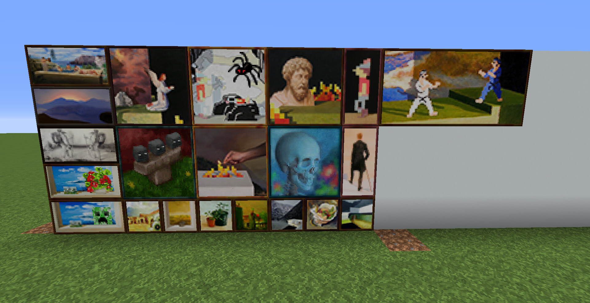 Modern Paintings Minecraft Texture Pack