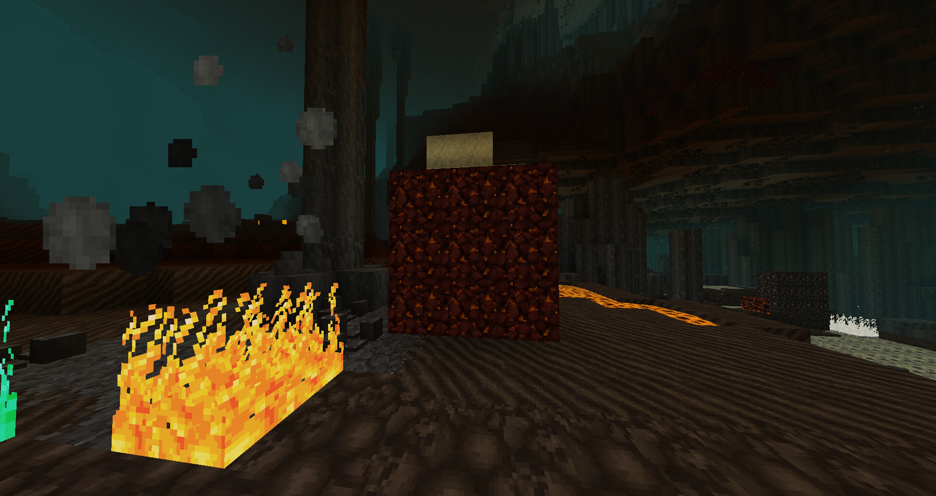 Overgrowth Addon: Diverse Nether Biomes Minecraft Texture Pack